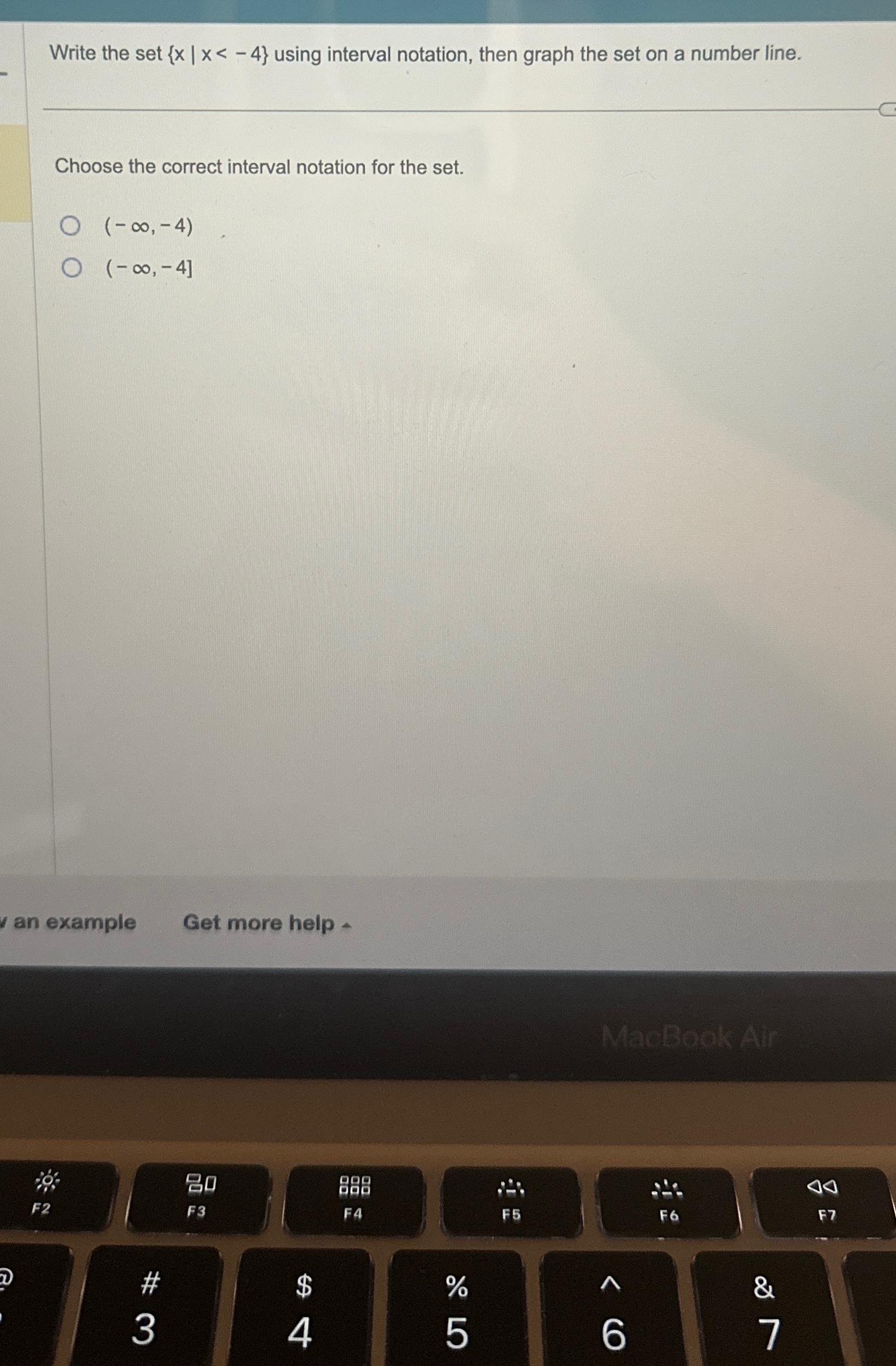 Solved Write the set {x|x
