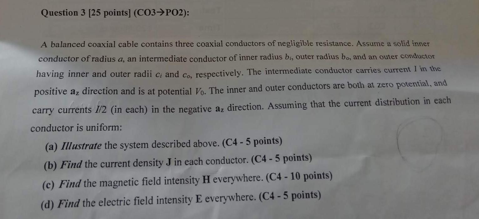 Solved EEE 313 (Electromagnetic Fields and Waves) please | Chegg.com