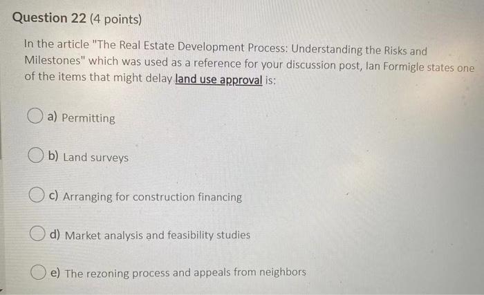 Solved Question 23 (4 points) The entitlement phase of a | Chegg.com