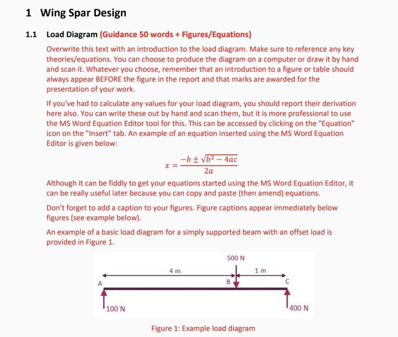 Solved Load Diagram (Guidance 50 words + Figures/Equations) | Chegg.com