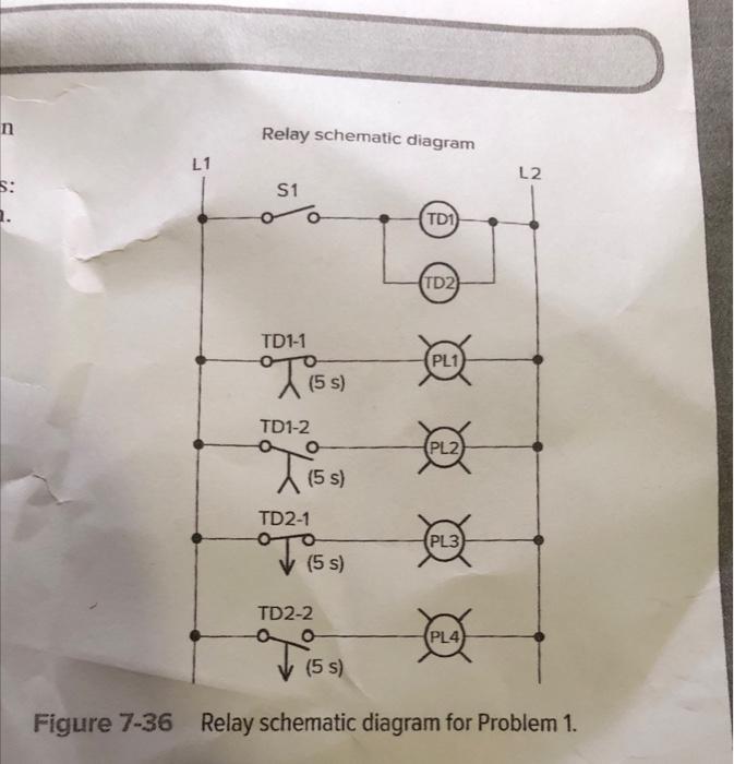 Solved 1. a. With reference to the relay schematic diagram | Chegg.com