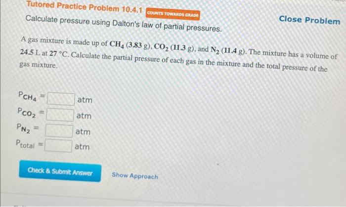 Solved Tutored Practice Problem 10.4.1 COUNTS TOWARDS GRADE | Chegg.com