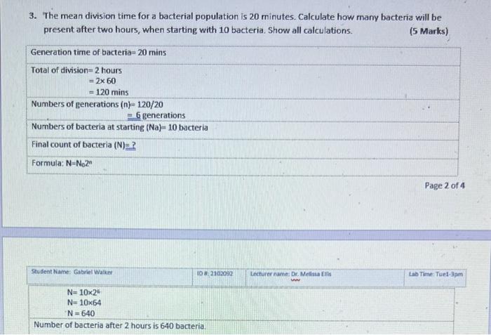 Solved 4. If turbidometry readings were also made for the | Chegg.com