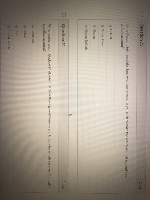 Solved Question 71 1 pts Who can you share your calendar | Chegg.com