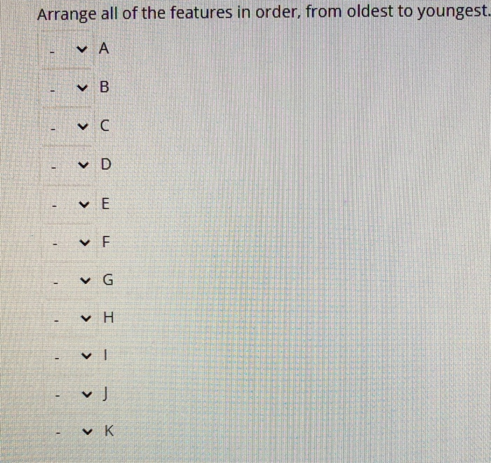 Solved A (basalt sill; 50 Ma) Present land surface B (basalt | Chegg.com