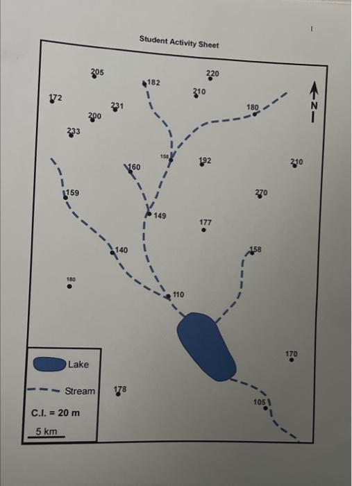 - Contour Lines do not cross or intersect each | Chegg.com