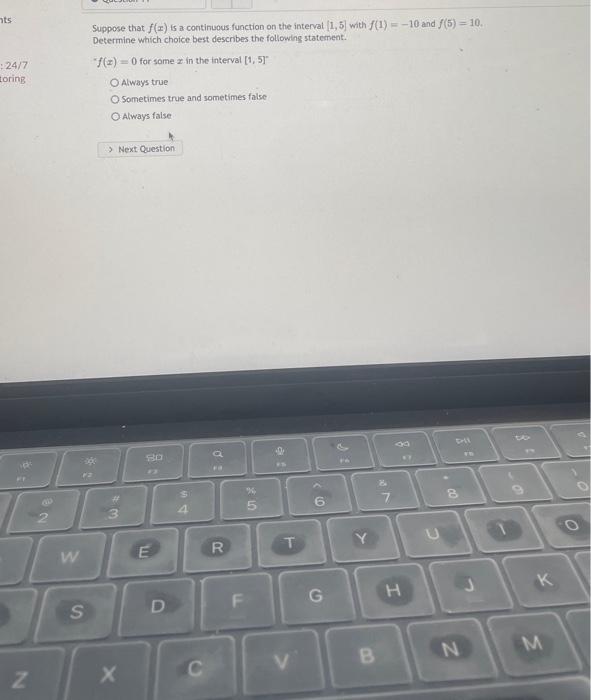 Solved Suppose that f(x) is a continuous function on the | Chegg.com