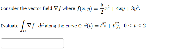 Solved Consider the vector field gradf where | Chegg.com