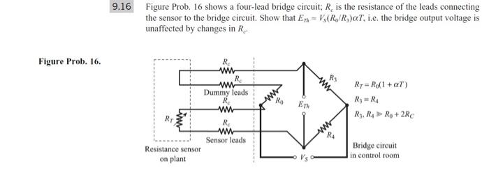 Solved 9.18 Basic problems A deflection bridge has a supply | Chegg.com