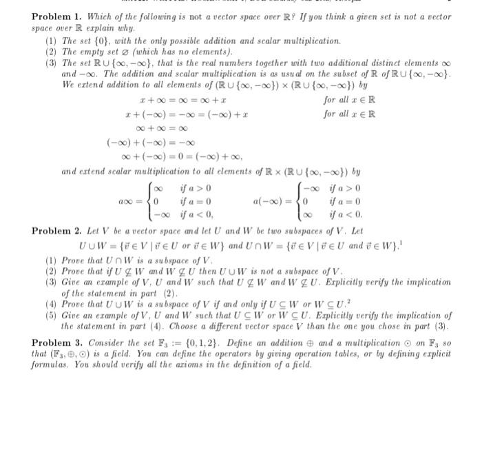Solved Problem 1. Which of the following is not a vector | Chegg.com