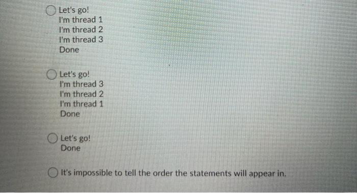 Solved What Is The Output Of The Following Code Java C