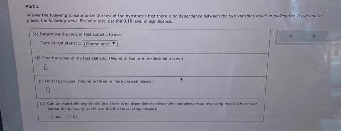 Solved \r\nFill in the missing values in the contingency | Chegg.com