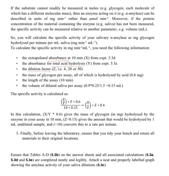 Solved In addition to analysing the class data after the | Chegg.com