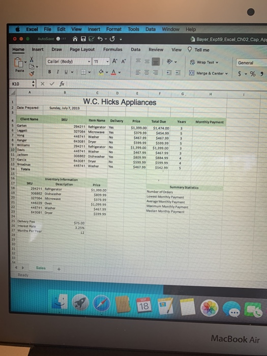 Solved 4 7 5 0 6 7 7 4 8 10 Insert a function in cell C5 to | Chegg.com