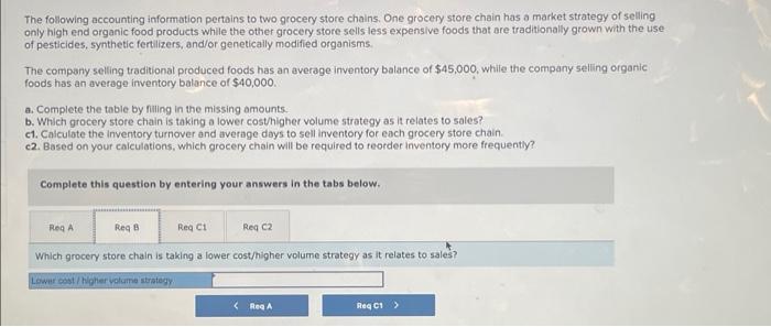Solved The following accounting information pertains to two | Chegg.com