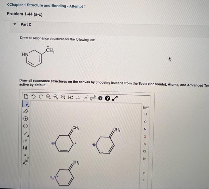 Solved Asap please! Draw all the resonance structures for | Chegg.com