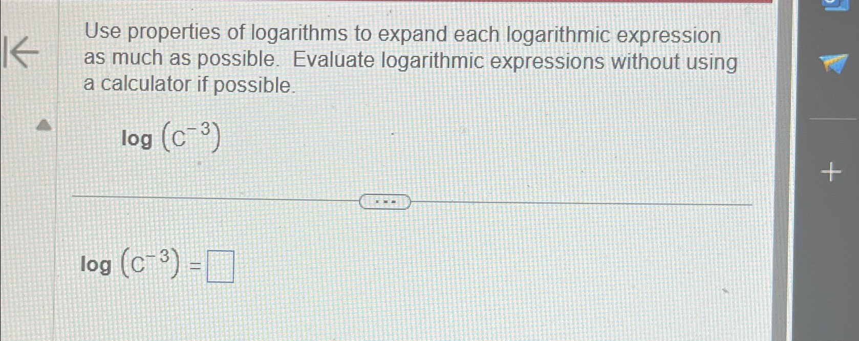 Solved Use properties of logarithms to expand each | Chegg.com