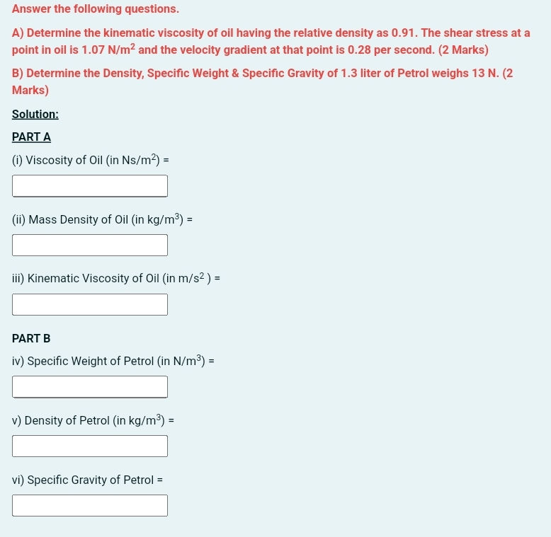 Solved Answer the following questions.A) ﻿Determine the | Chegg.com