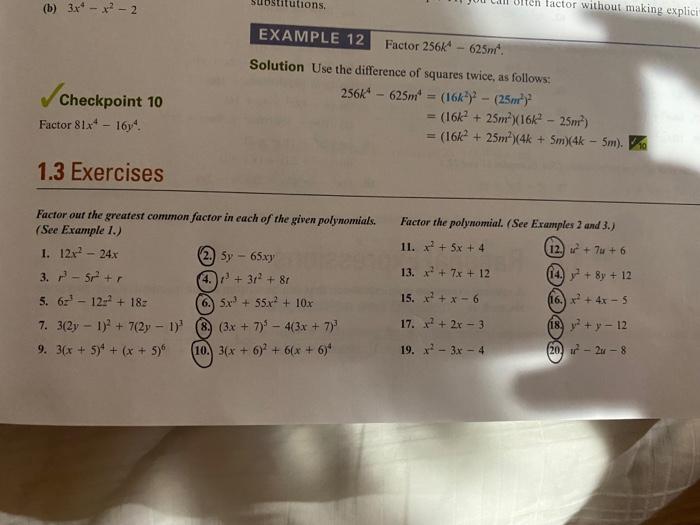 Solved EXAMPLE 2-3 Solution Me - (-1) (:) 1.4 Exercises www | Chegg.com
