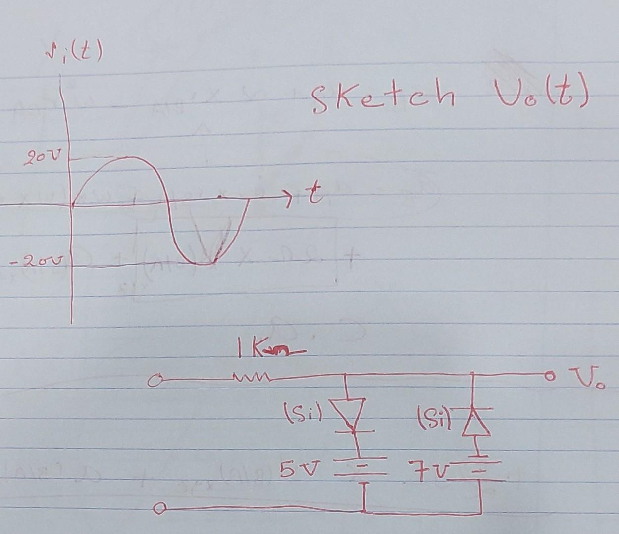 Solved etch V0(t) | Chegg.com