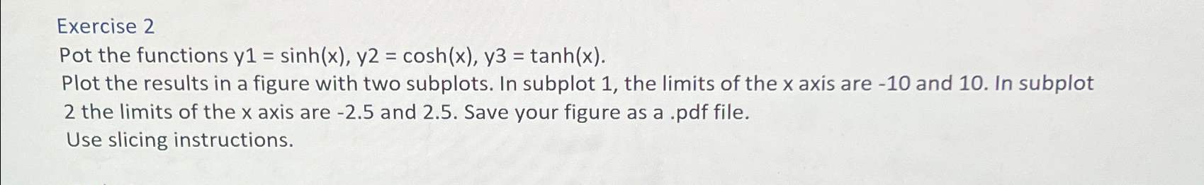 Solved Write Code In Python And Explain Exercise 2pot The 2536