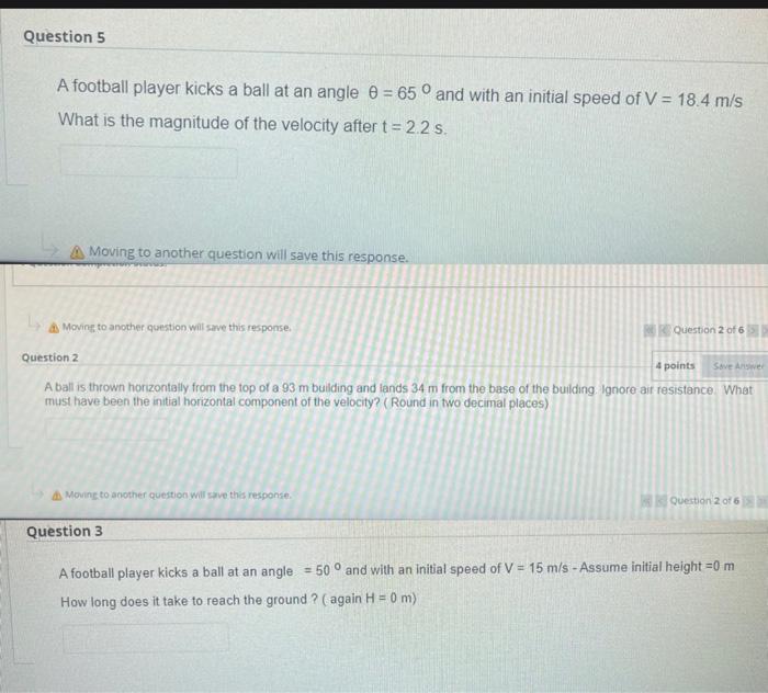 Solved A football player kicks a ball at an angle θ=65∘ and | Chegg.com