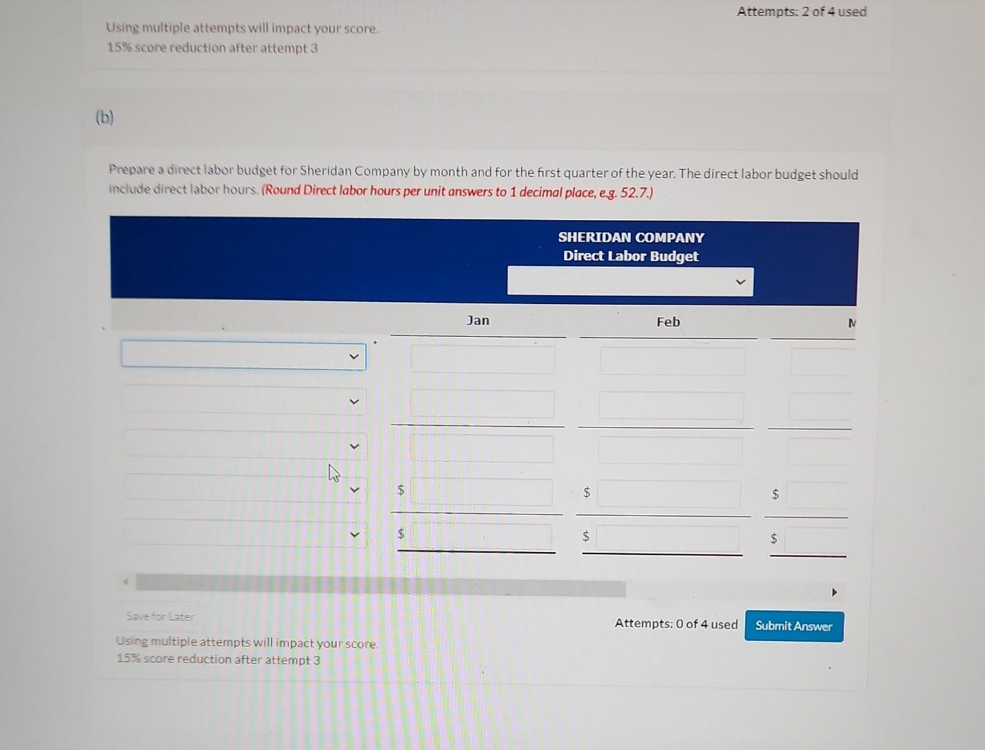 Solved Sheridan Company makes and sells artistic frames for | Chegg.com