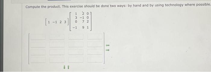 Matrix Equation. plz explain how to complete this in | Chegg.com