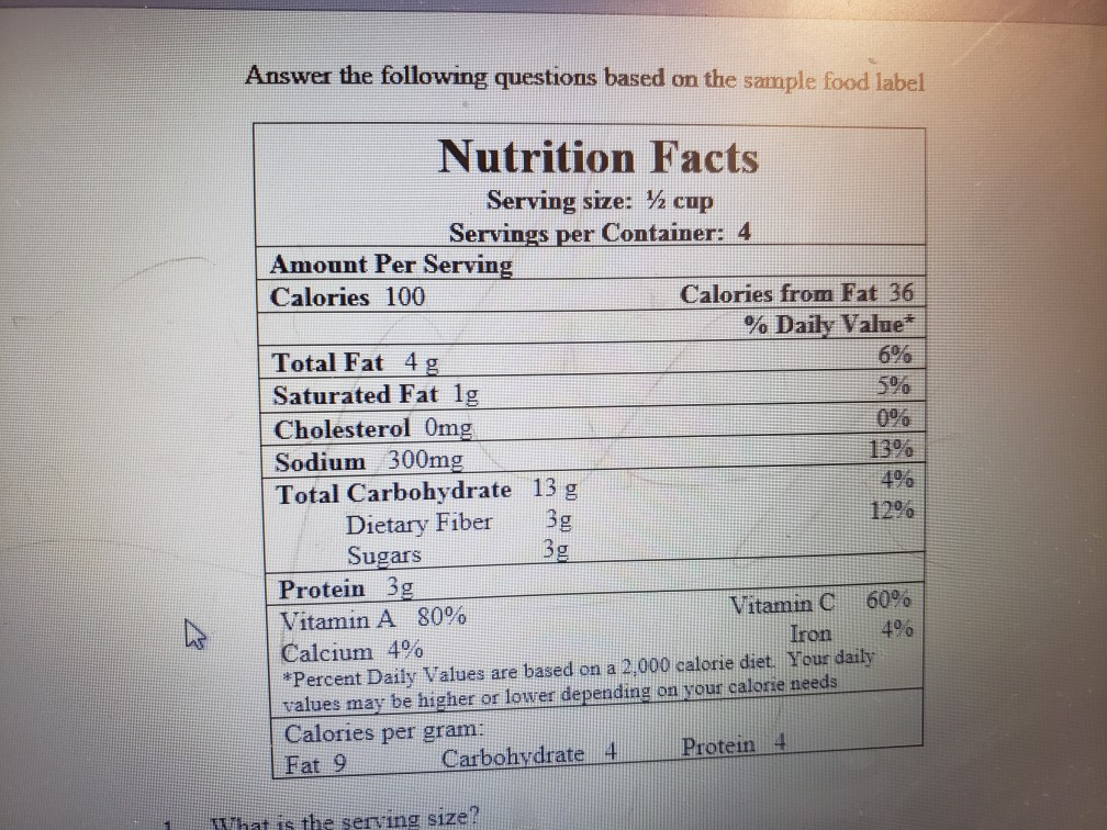 Solved Answer the following questions based on the sample | Chegg.com
