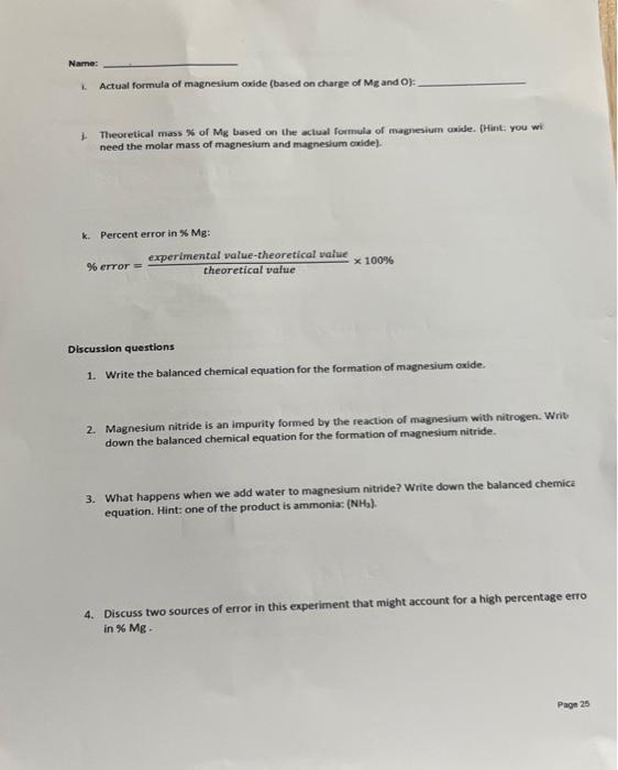 Solved hello, i need help. this was all the information i | Chegg.com