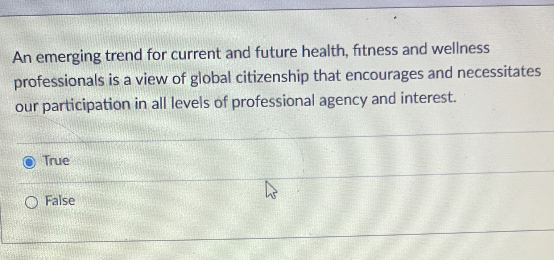 Solved An emerging trend for current and future health, | Chegg.com