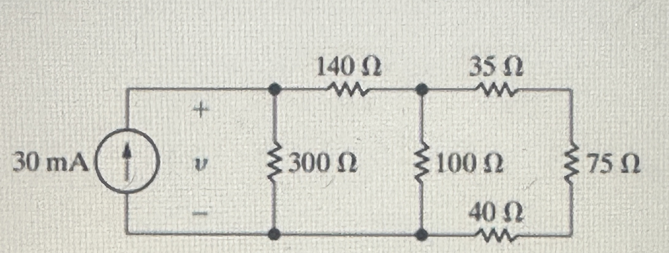 Solved For the circuit analyzed in the video, find the power | Chegg.com