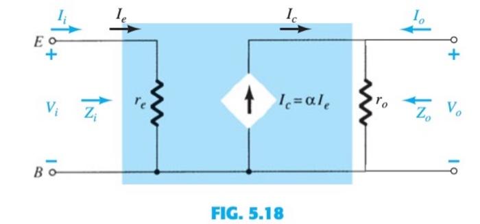 Solved 10. For the common-base configuration of Fig. 5.18, | Chegg.com