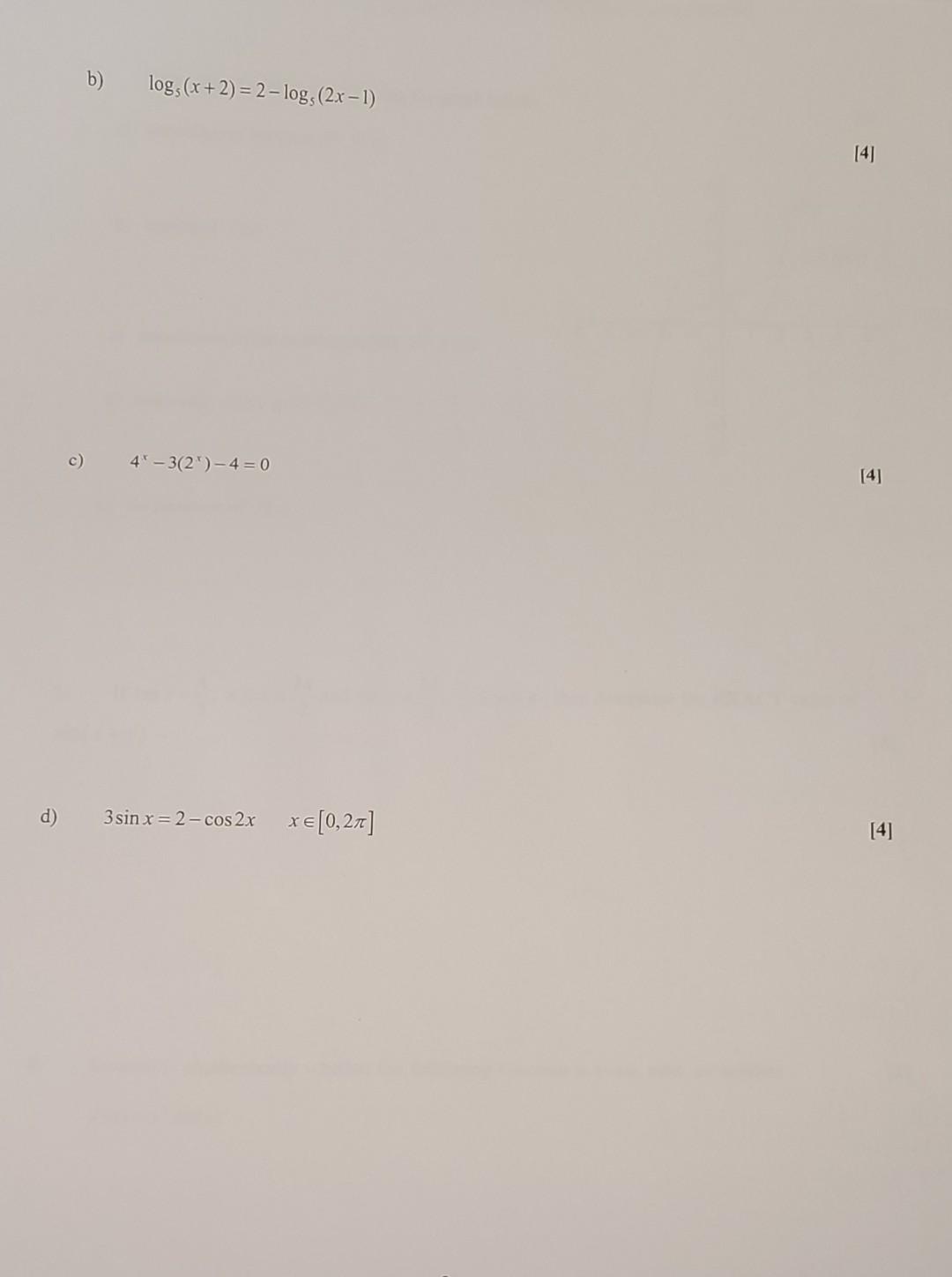 Solved PARTB FULL SOLUTIONS [60 marks] 1. Solve the | Chegg.com