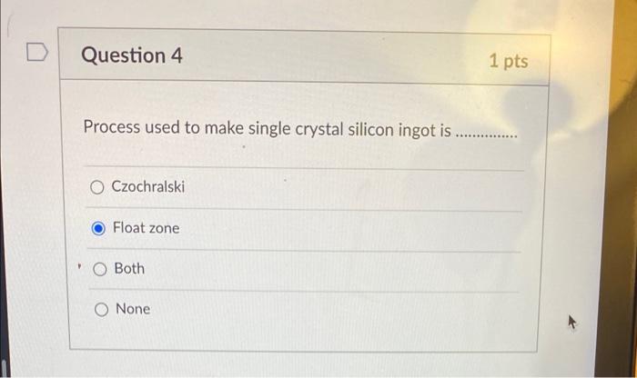 Solved D Question 1 1 pts Solid State Diffusion method of | Chegg.com
