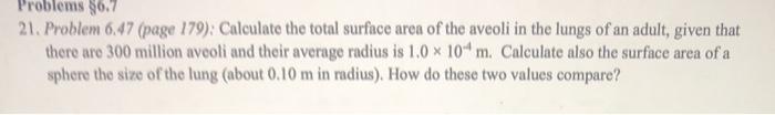 Solved roblems $6.7 21. Problem 6,47 (page 179): Calculate | Chegg.com Solved roblems $6.7 21. Problem 6,47 (page 179): Calculate | Chegg.com
