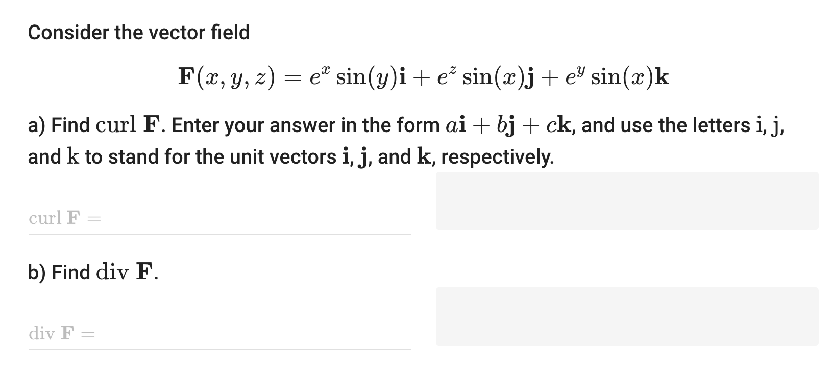 Solved Consider the vector | Chegg.com