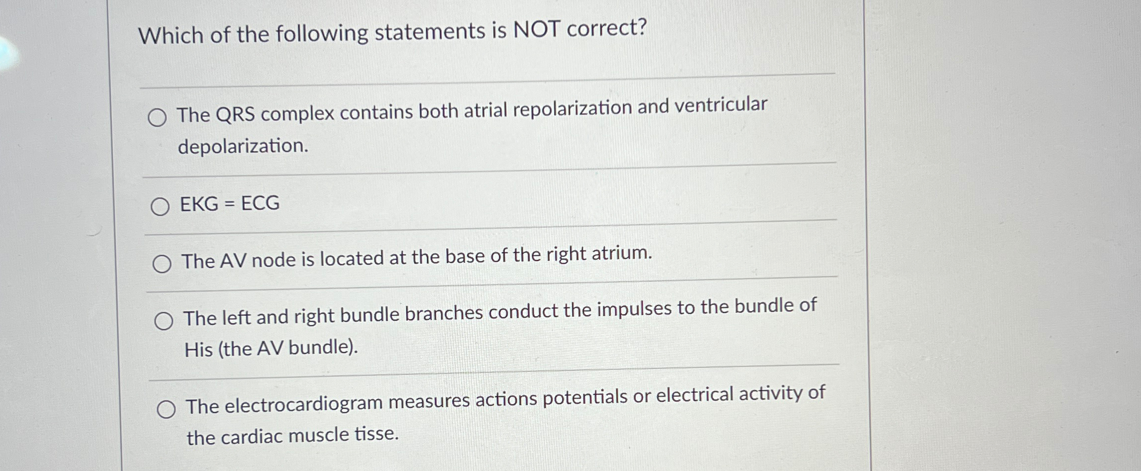 Solved Which of the following statements is NOT | Chegg.com
