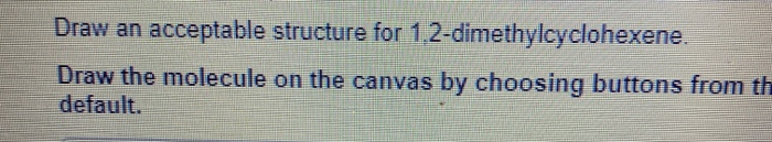 Solved Draw an acceptable structure for | Chegg.com