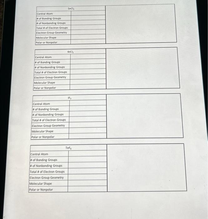 Experiment 11; Report Sheet\begin{tabular}{|l|l|} | Chegg.com