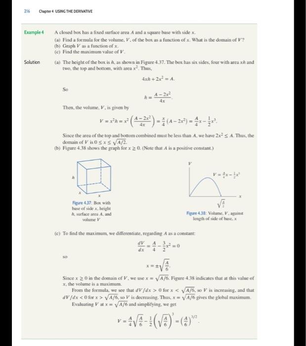 Solved (1 point) Use the work in example 4 to find a formula | Chegg.com