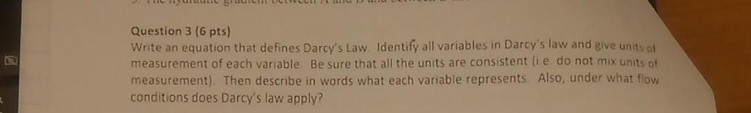 Solved Question 3 (6 pts) Write an equation that defines | Chegg.com