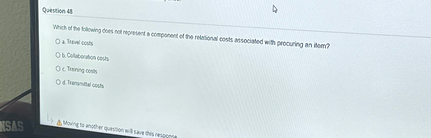 Solved Question 48Which of the following does not represent | Chegg.com