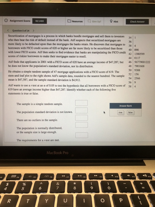 Solved C Give Up? Assignment Score: Q Hint 95/1400 Resources | Chegg.com