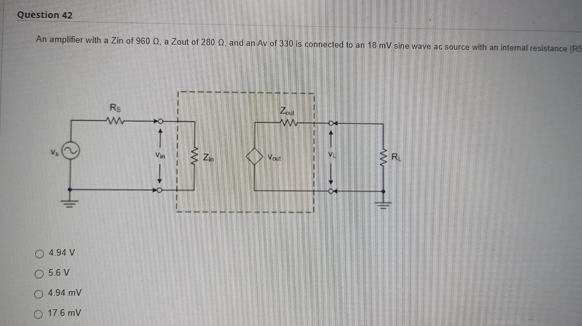Solved For the circuit shown in the figure, the voltage VDS | Chegg.com