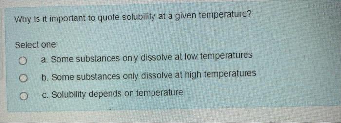 Solved Predict the solubility of each solute in given | Chegg.com