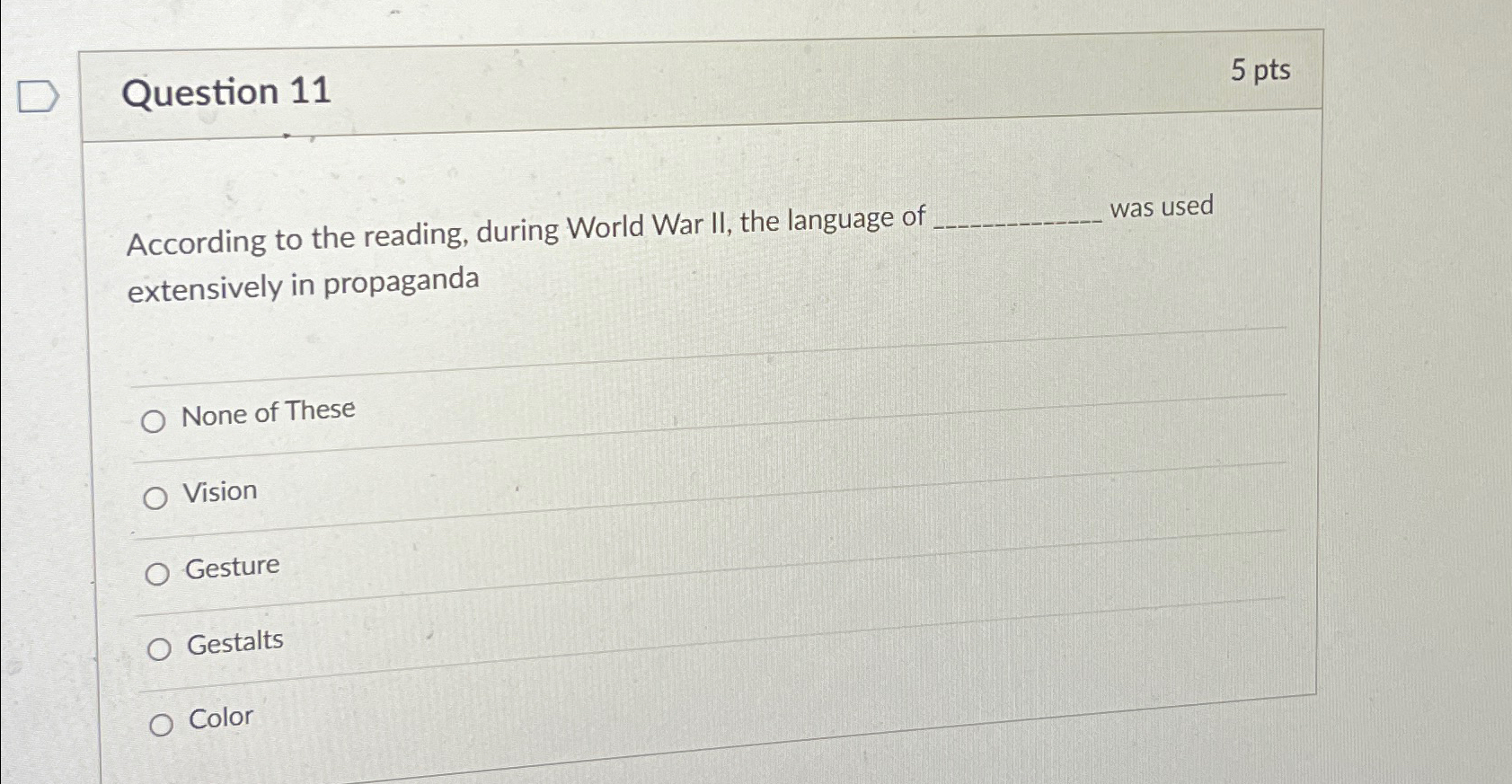 Solved Question 115 ﻿ptsAccording to the reading, during | Chegg.com