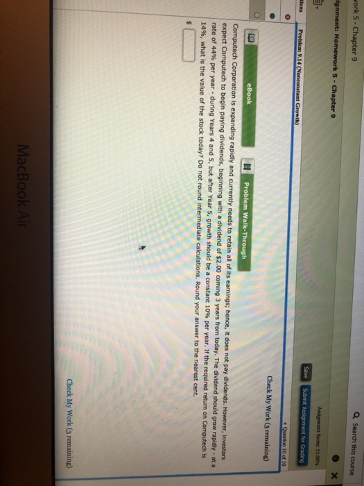 Solved a Search this course work 5 - Chapter 9 ignment: | Chegg.com Solved a Search this course work 5 - Chapter 9 ignment: | Chegg.com