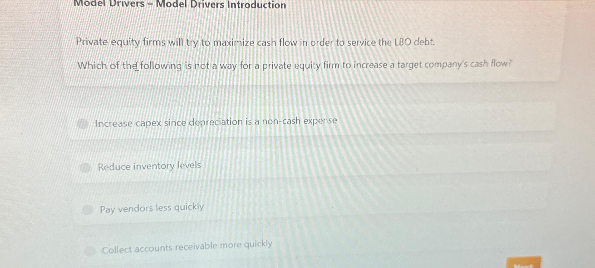 Solved Model Drivers - ﻿Model Drivers IntroductionPrivate | Chegg.com