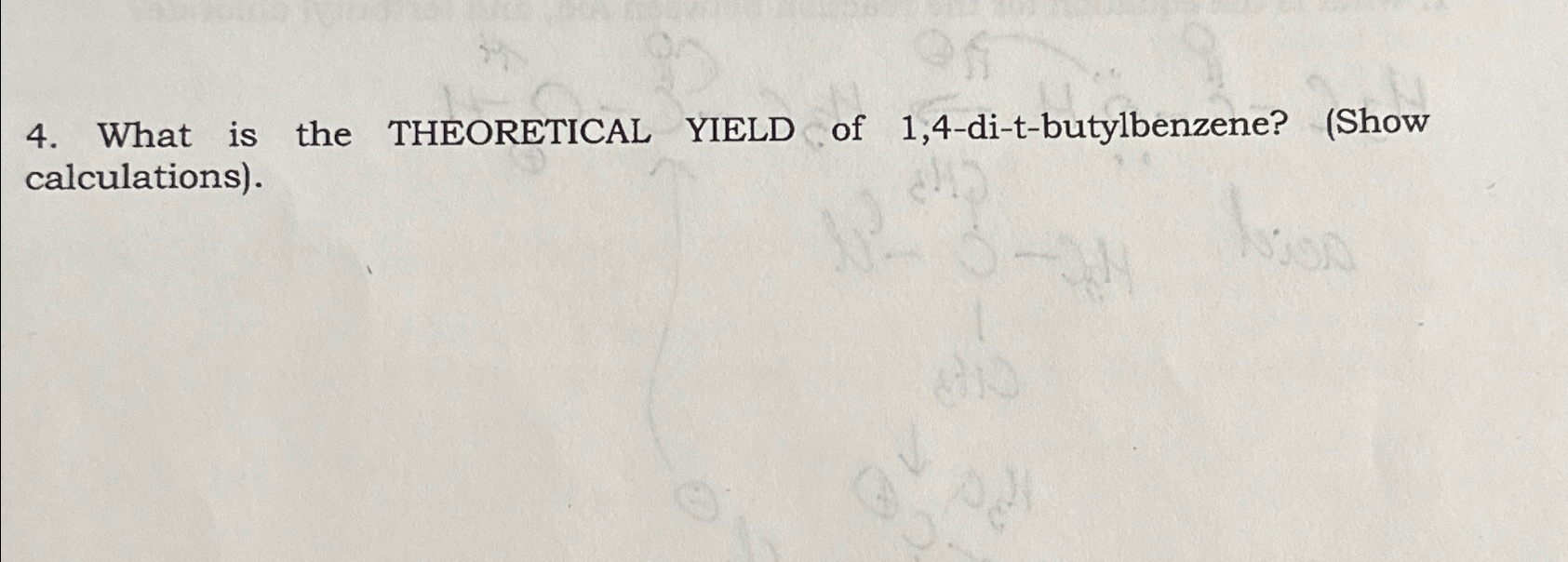 What is the THEORETICAL YIELD of | Chegg.com